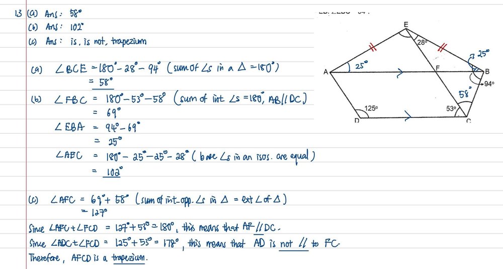 PSLE Math 2021 Paper 2 Question 13