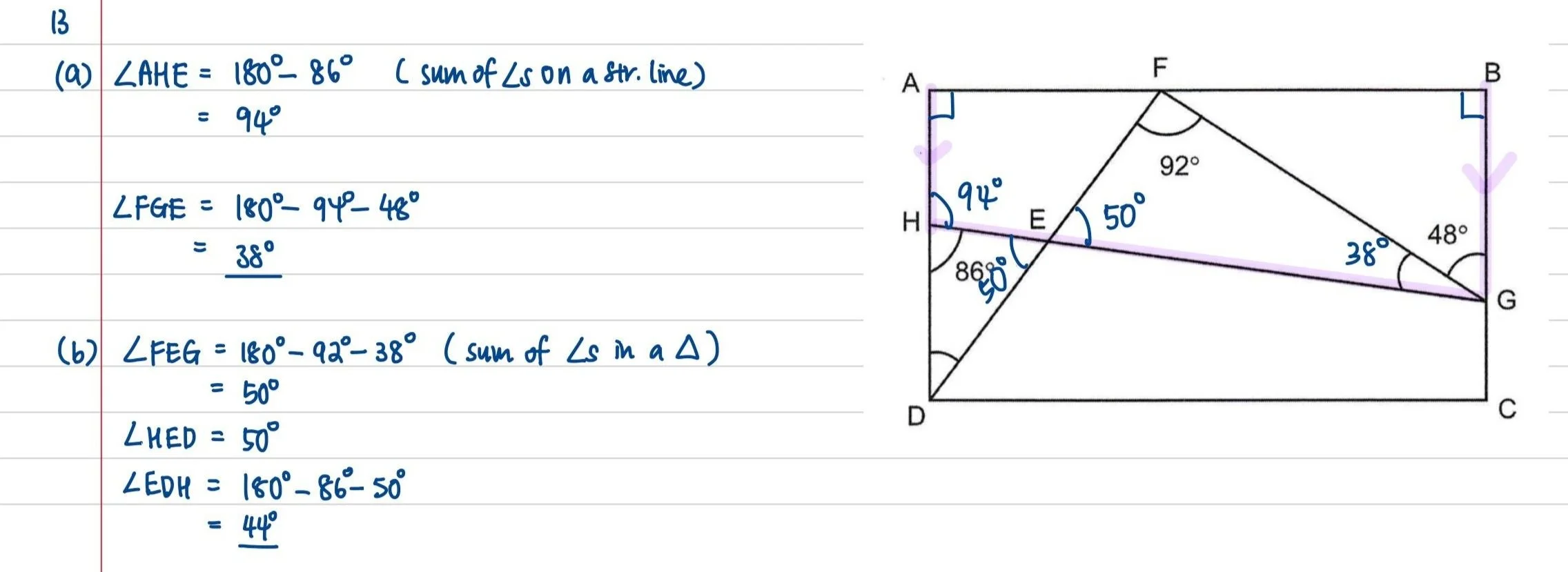 PSLE Math 2019 Paper 2 Question 13