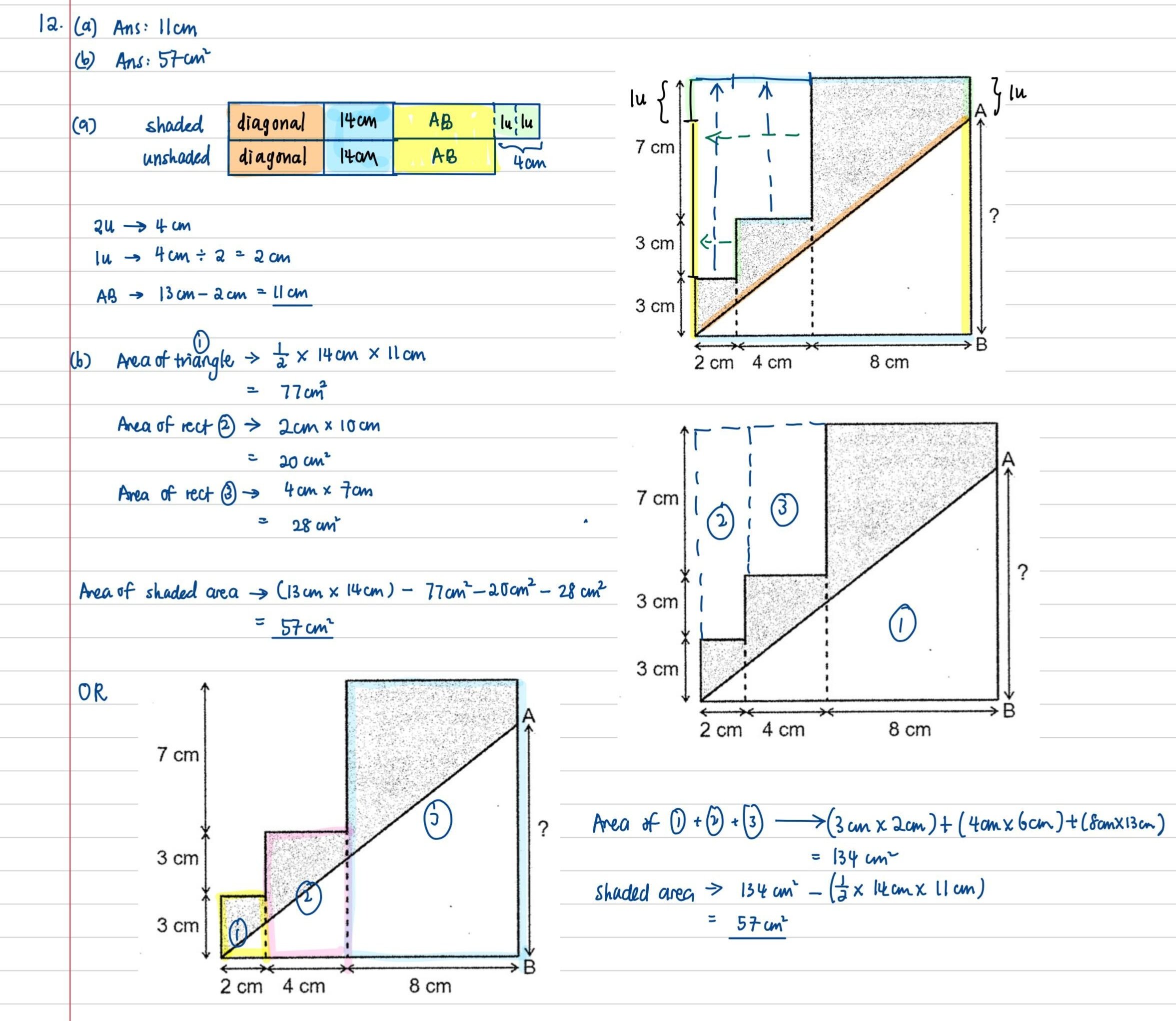 PSLE Math 2021 Paper 2 Question 12