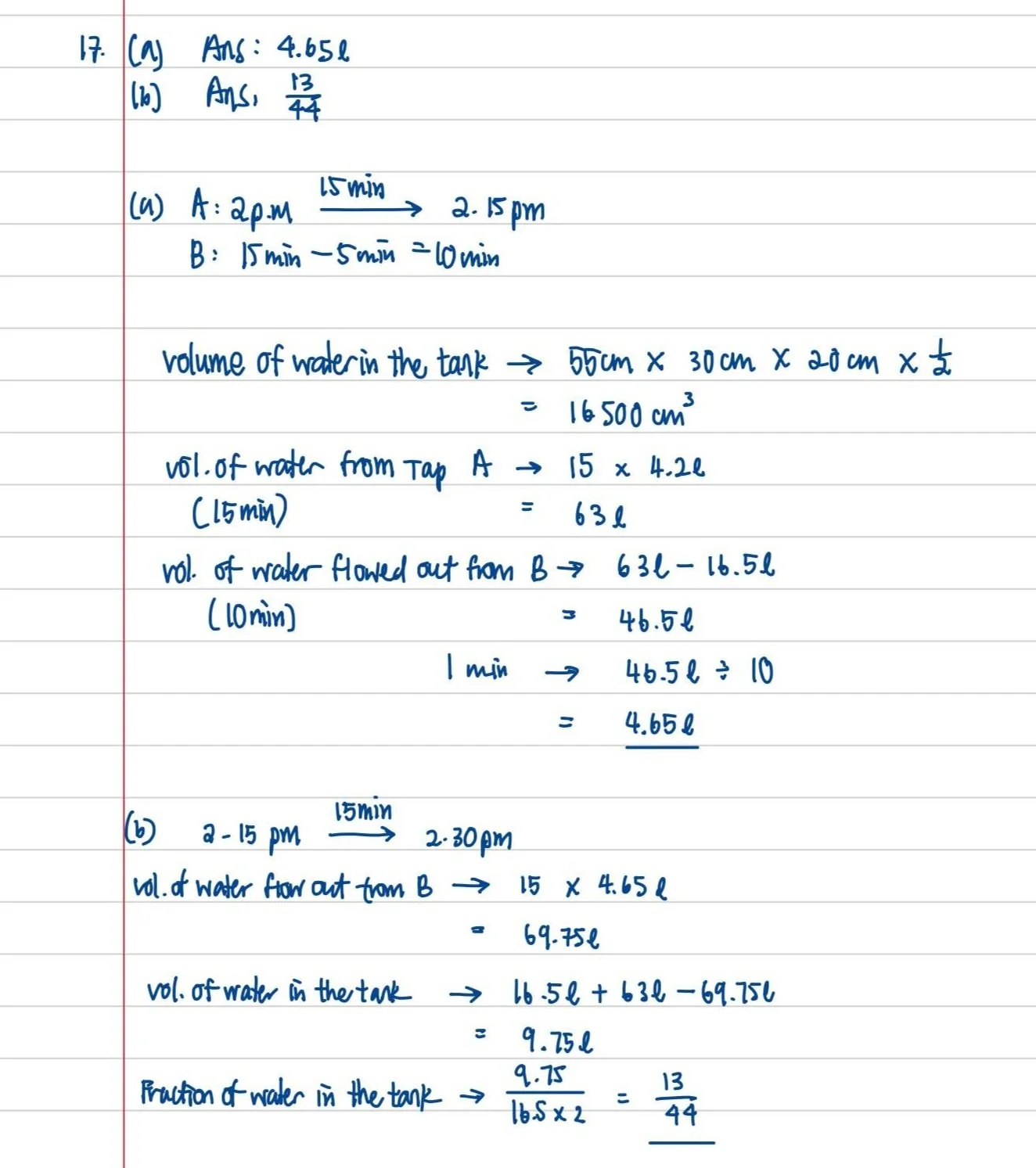 PSLE Math 2021 Paper 2 Question 17