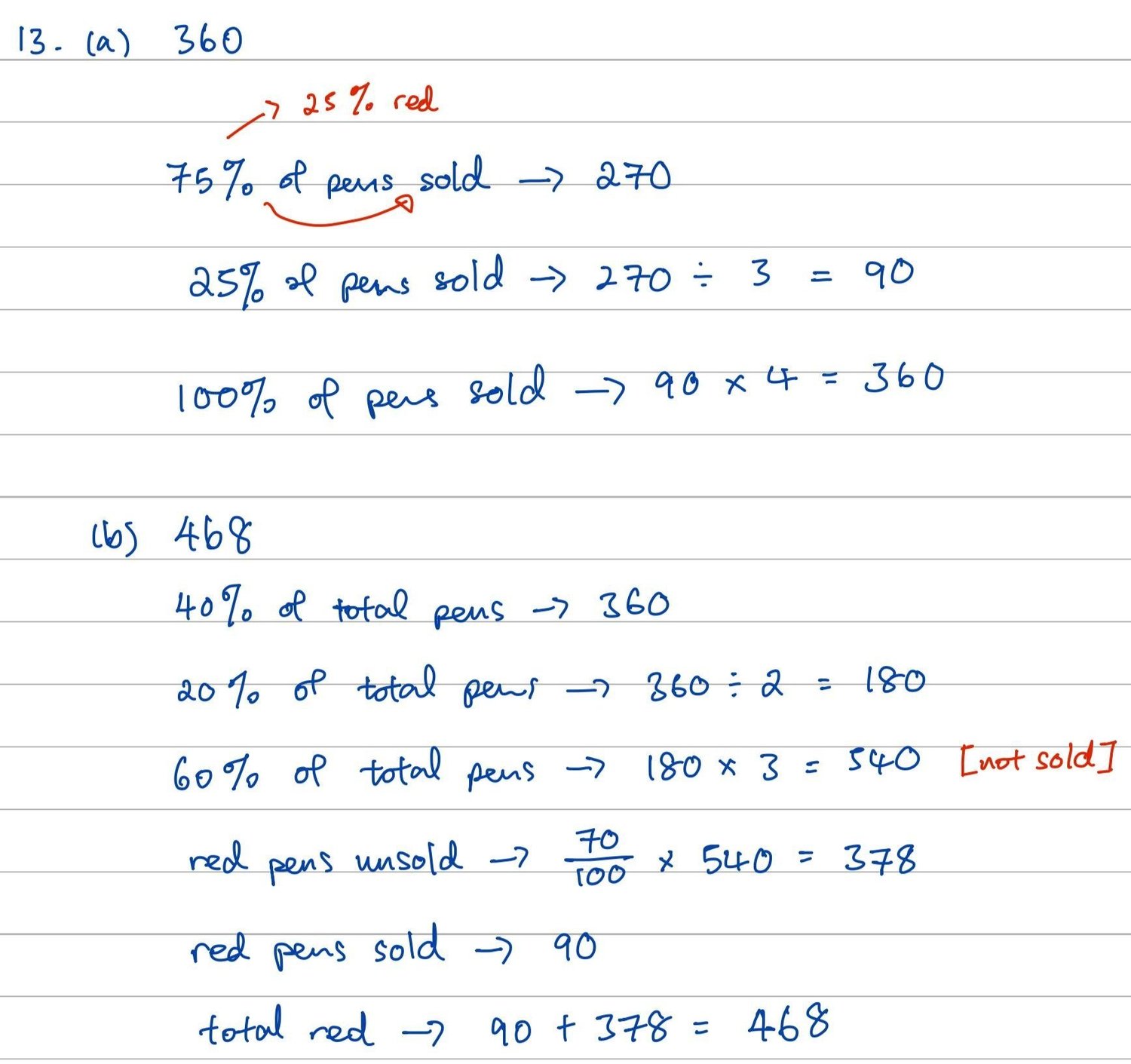PSLE Math 2020 Paper 2 Question 13