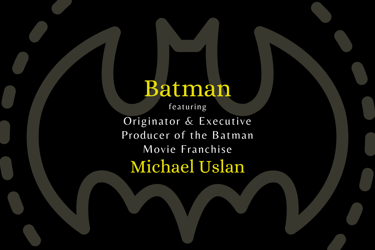 Batman (1989) with Originator and Executive Producer of the Batman ...
