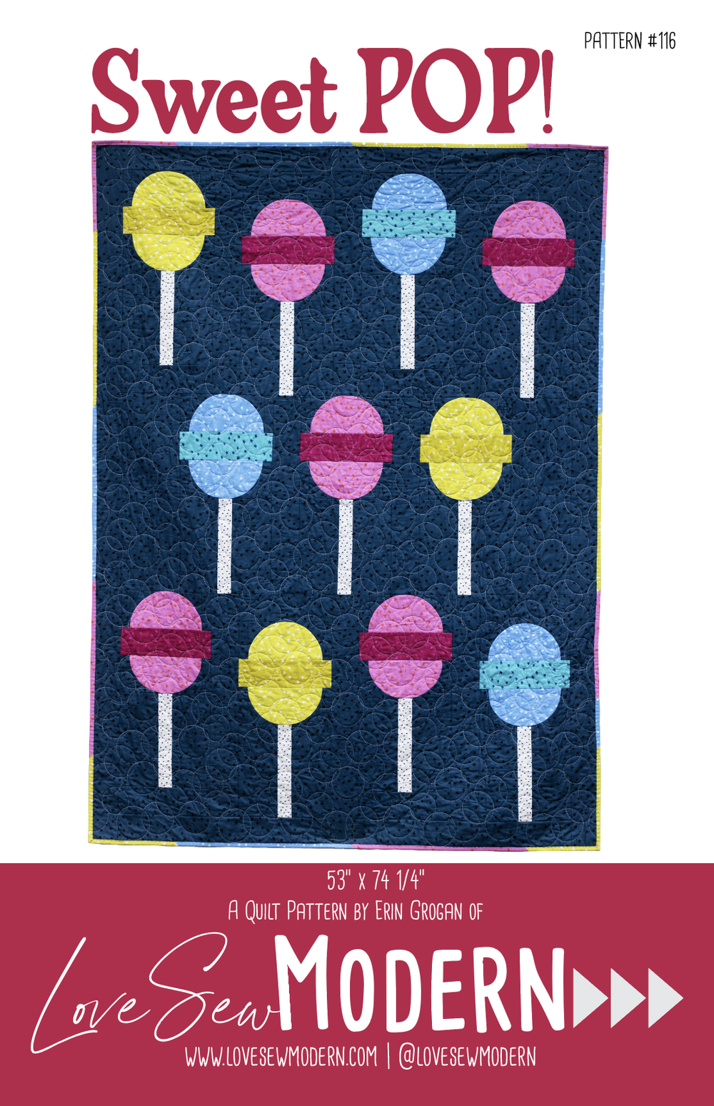 PDF Pattern — Quilt Patterns — Love Sew Modern
