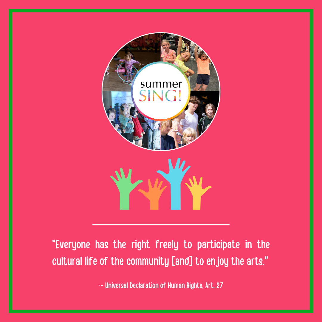 About Us — Summer SING!