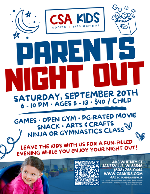 CSA Kids Sports + Arts Campus: Gymnastics, Ninja, Tumbling + Trampoline ...