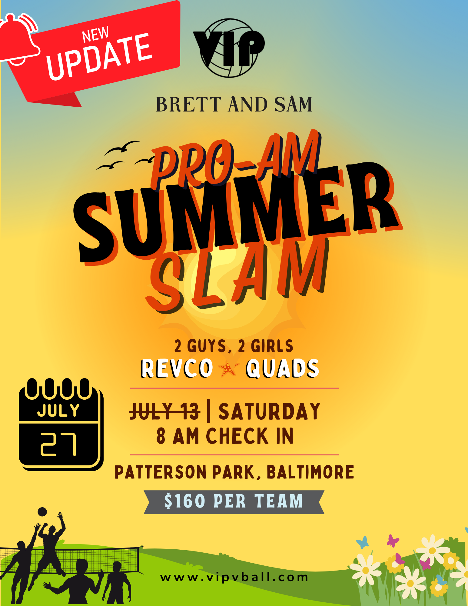 Registrations — VIP Volleyball