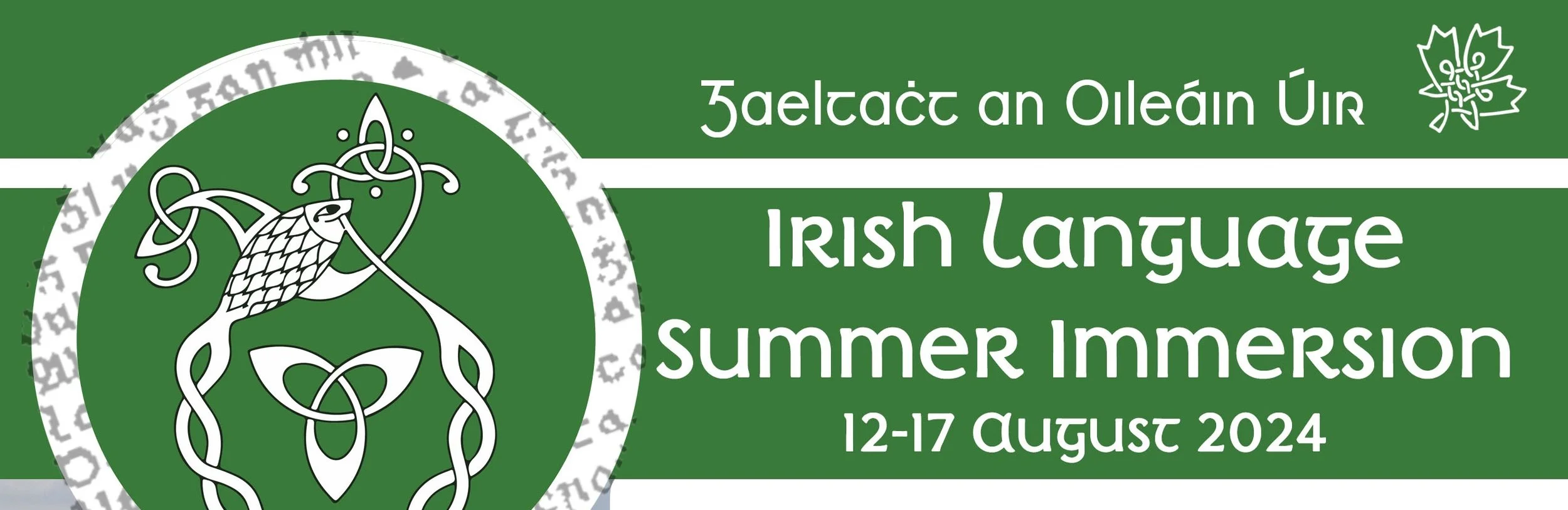 Irish Language Summer Immersion Week 2024 — Gaeltacht an Oileáin Úir | North American Gaeltacht