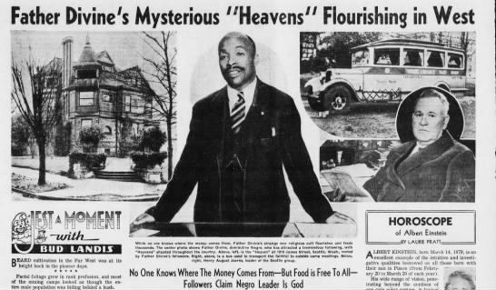 The City Occult #2: Father Divine’s Complicated Legacy and his ...