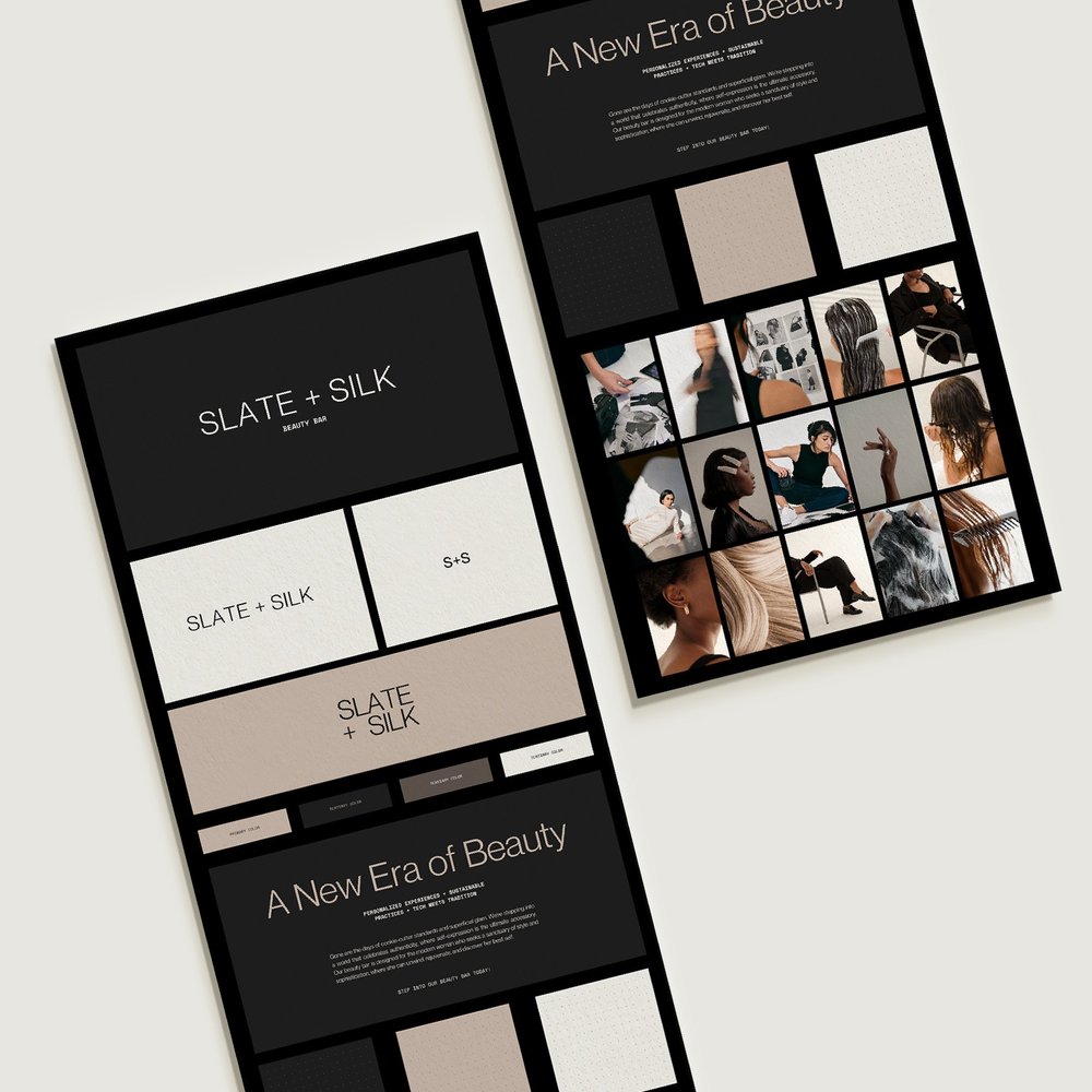 Beige & Boujee — Second Society | Indulgent Brand & Web Design for ...
