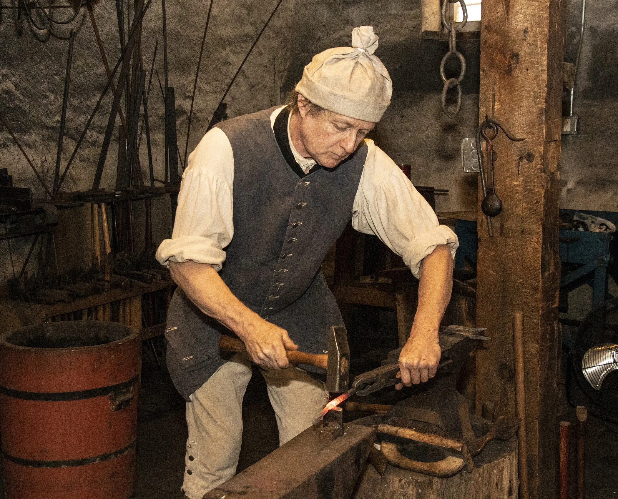 Blacksmith Shop — Historic Jerusalem Mill Village