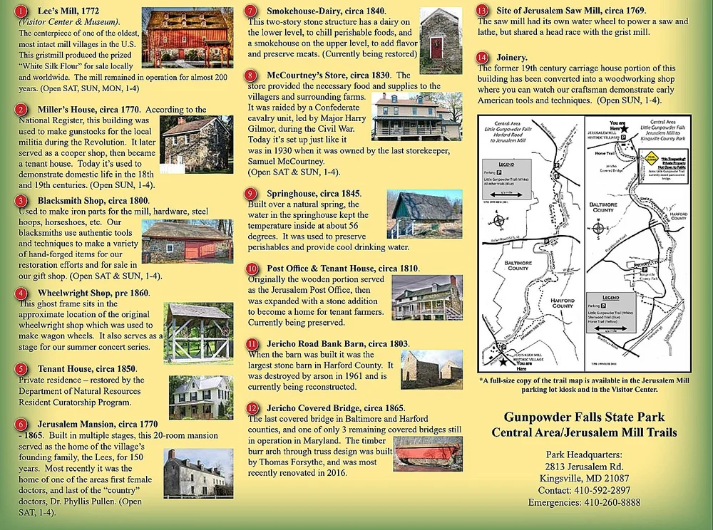 Map of Village — Historic Jerusalem Mill Village