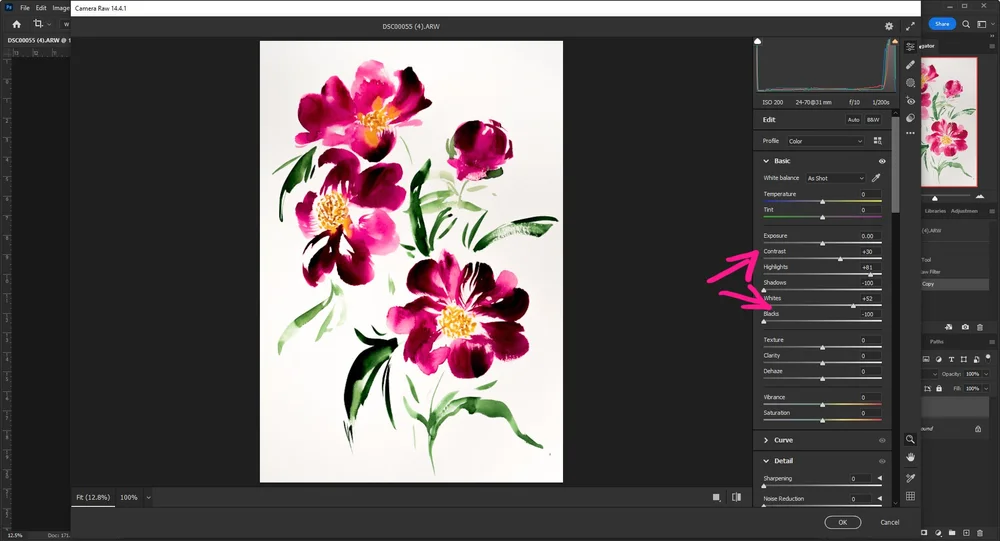 How to extract art from background in photoshop — Art Business Life