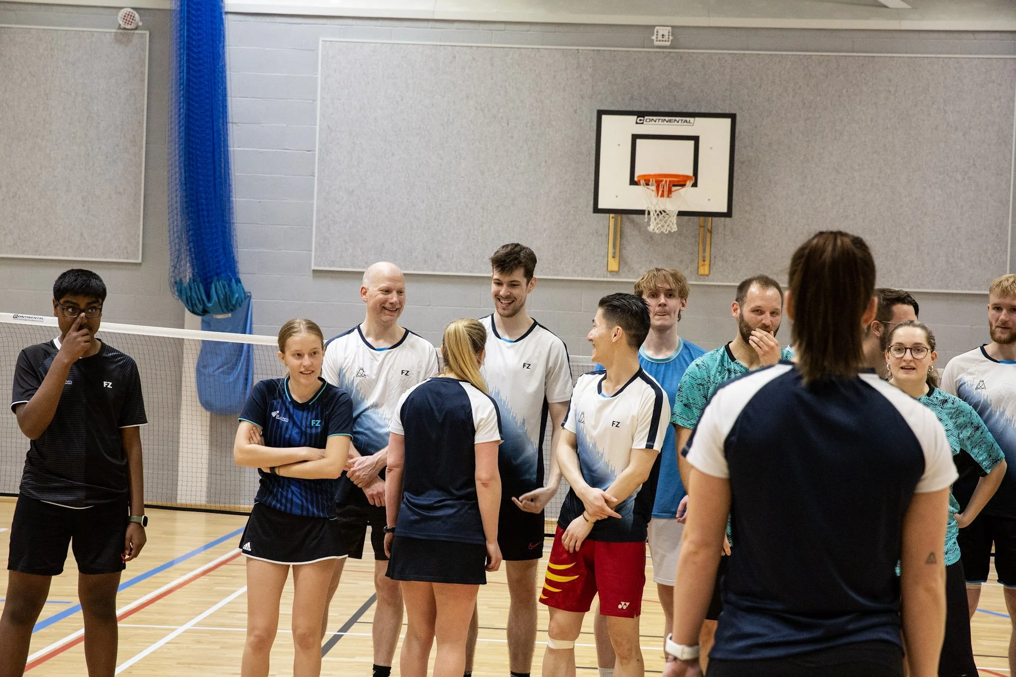 Professional badminton coach