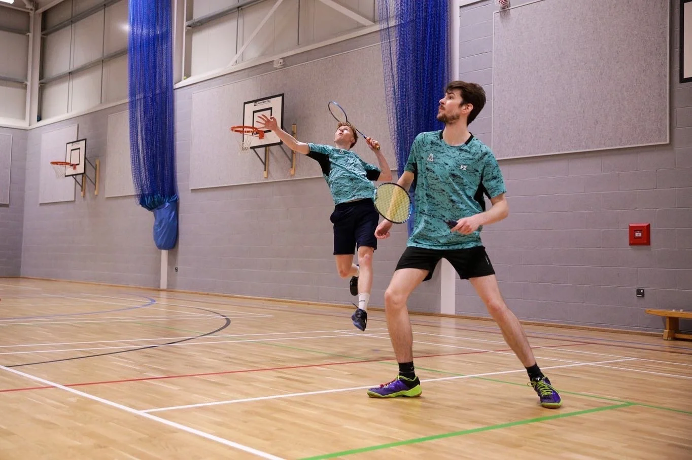 Professional badminton coach