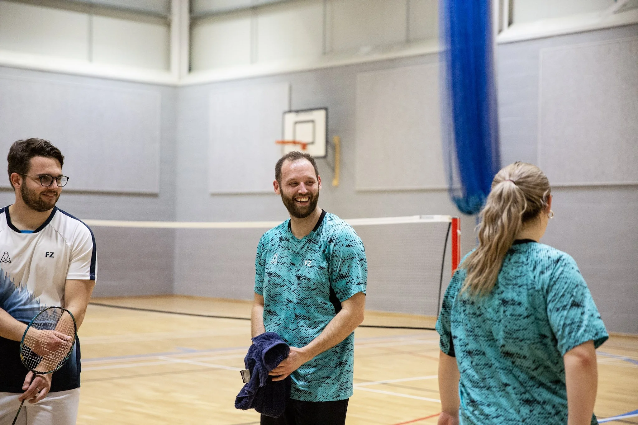 Professional badminton coach
