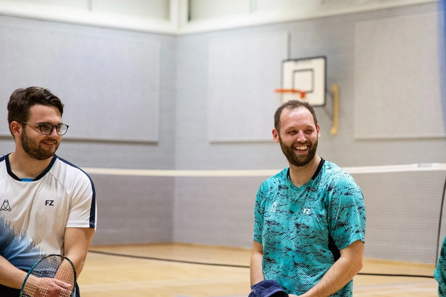 Professional badminton coach