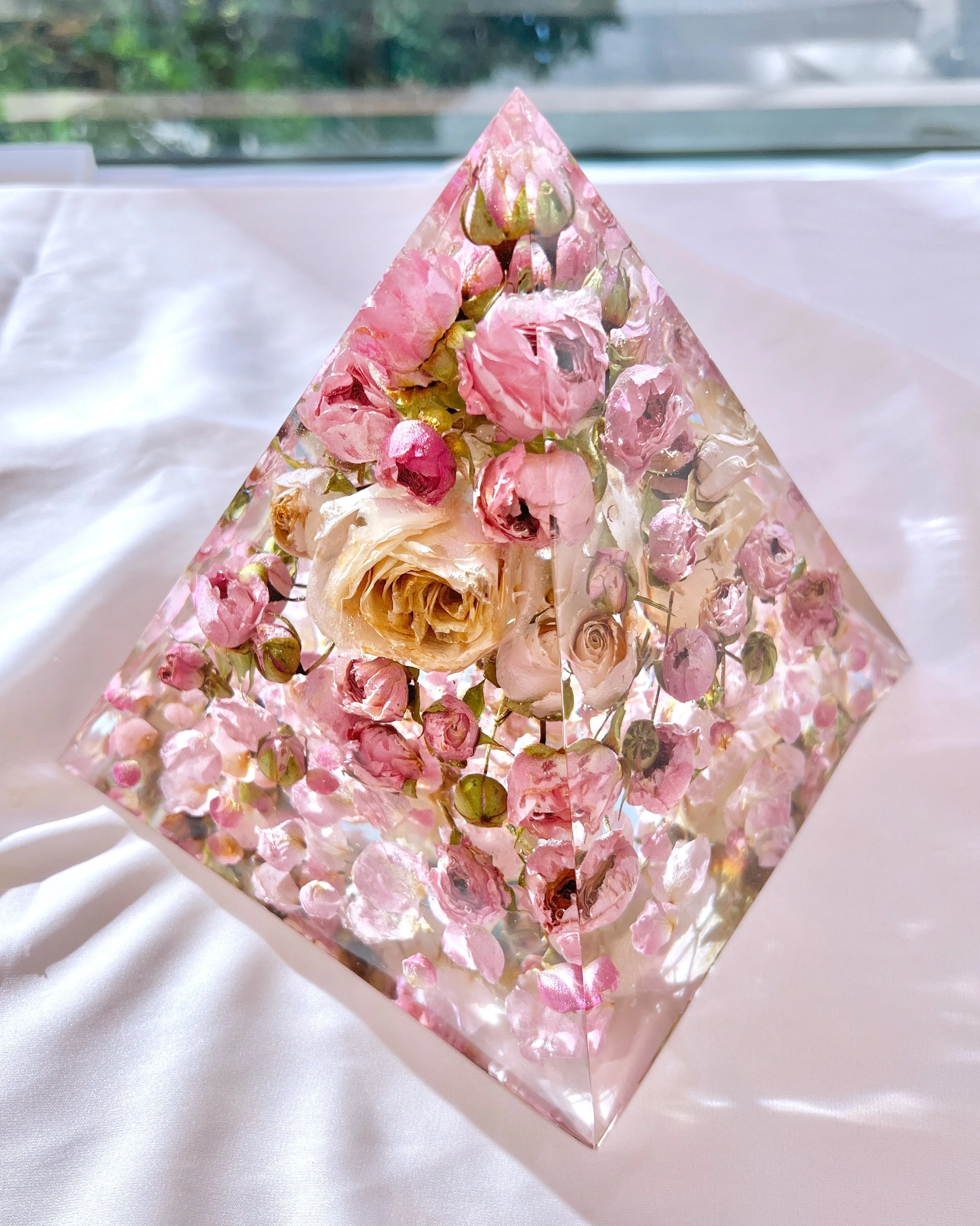 Custom Wedding Bouquet Preservation Block, Resin Flower Preservation ...