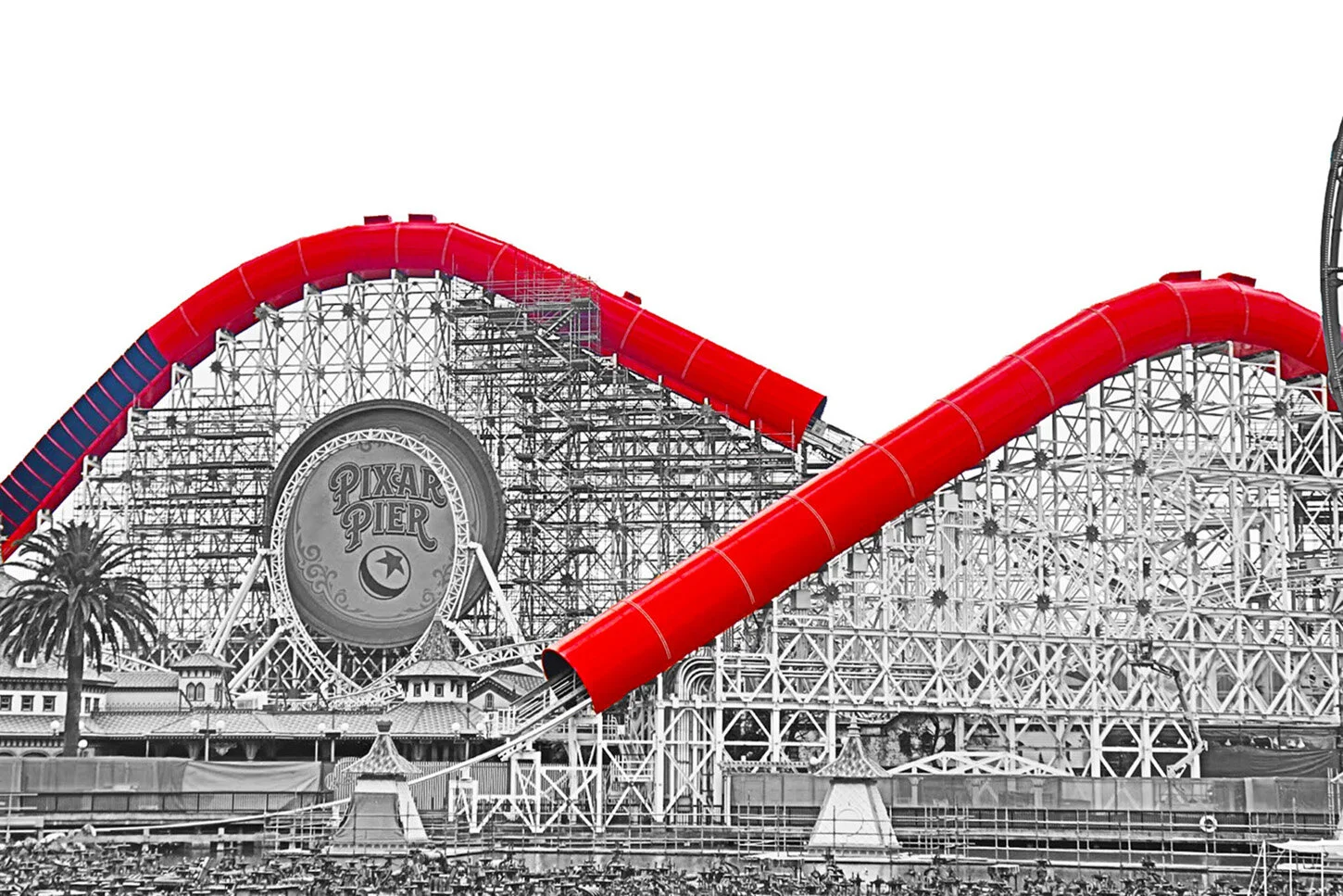 Pixar Pier Incredicoaster - Disneyland, CA — NEME DESIGN STUDIO ...