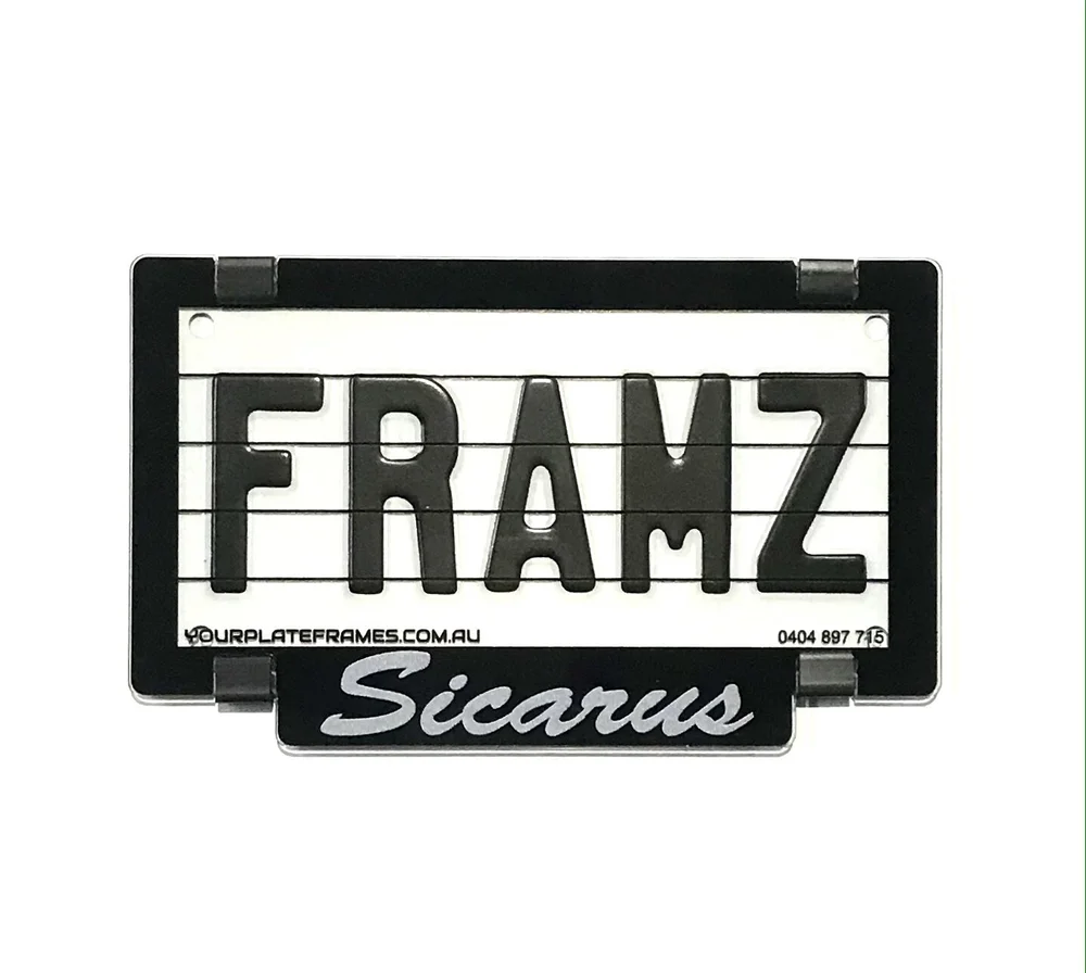 Number Plate Covers | Made In Australia | Free Shipping Across ...