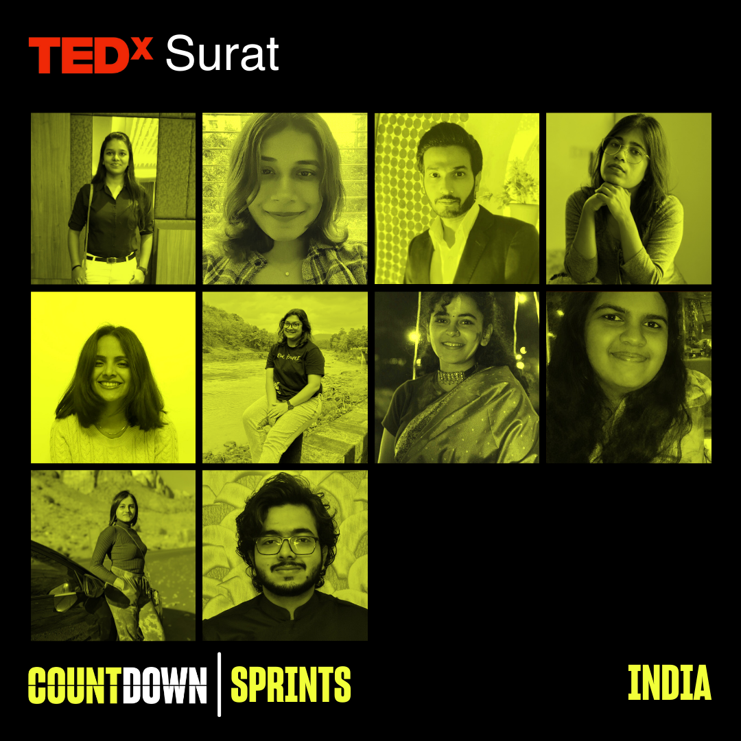 SPRINTS x TEDxSurat — Artists for Climate
