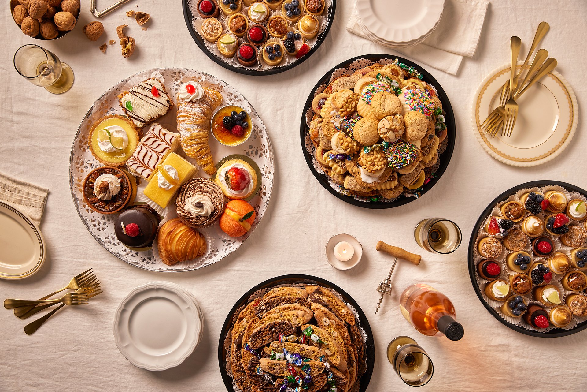 Dessert Trays & Custom Orders — Isgro Pastries