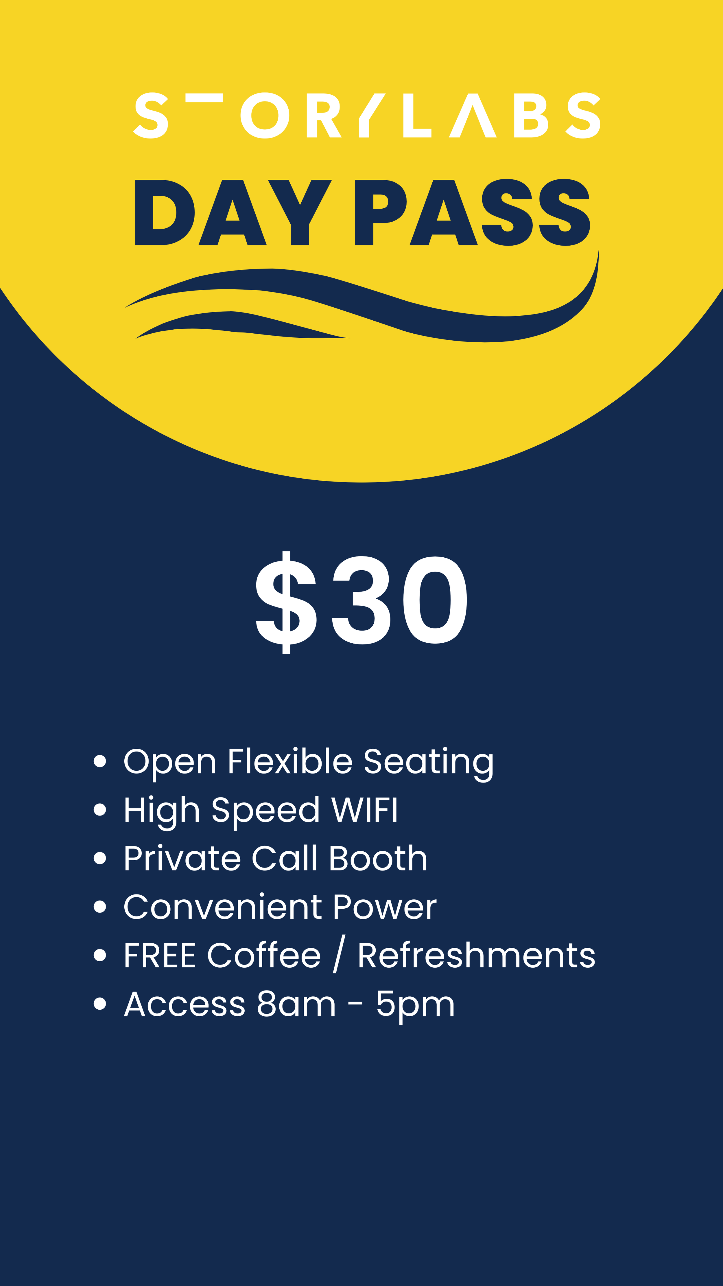 Day Pass — StoryLabs | Coworking Spaces