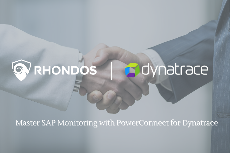 PowerConnect for Dynatrace — RHONDOS > SAP monitoring experts