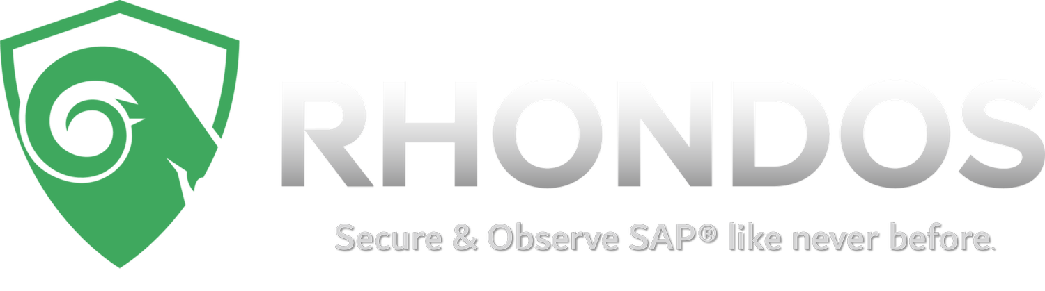 RHONDOS > Secure and Observe SAP like never before