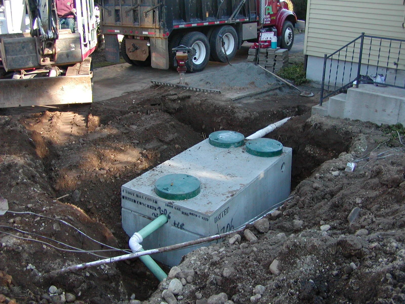 Sump & Sewer Pump Replaced & Installed — Precision Land & Drain LLC