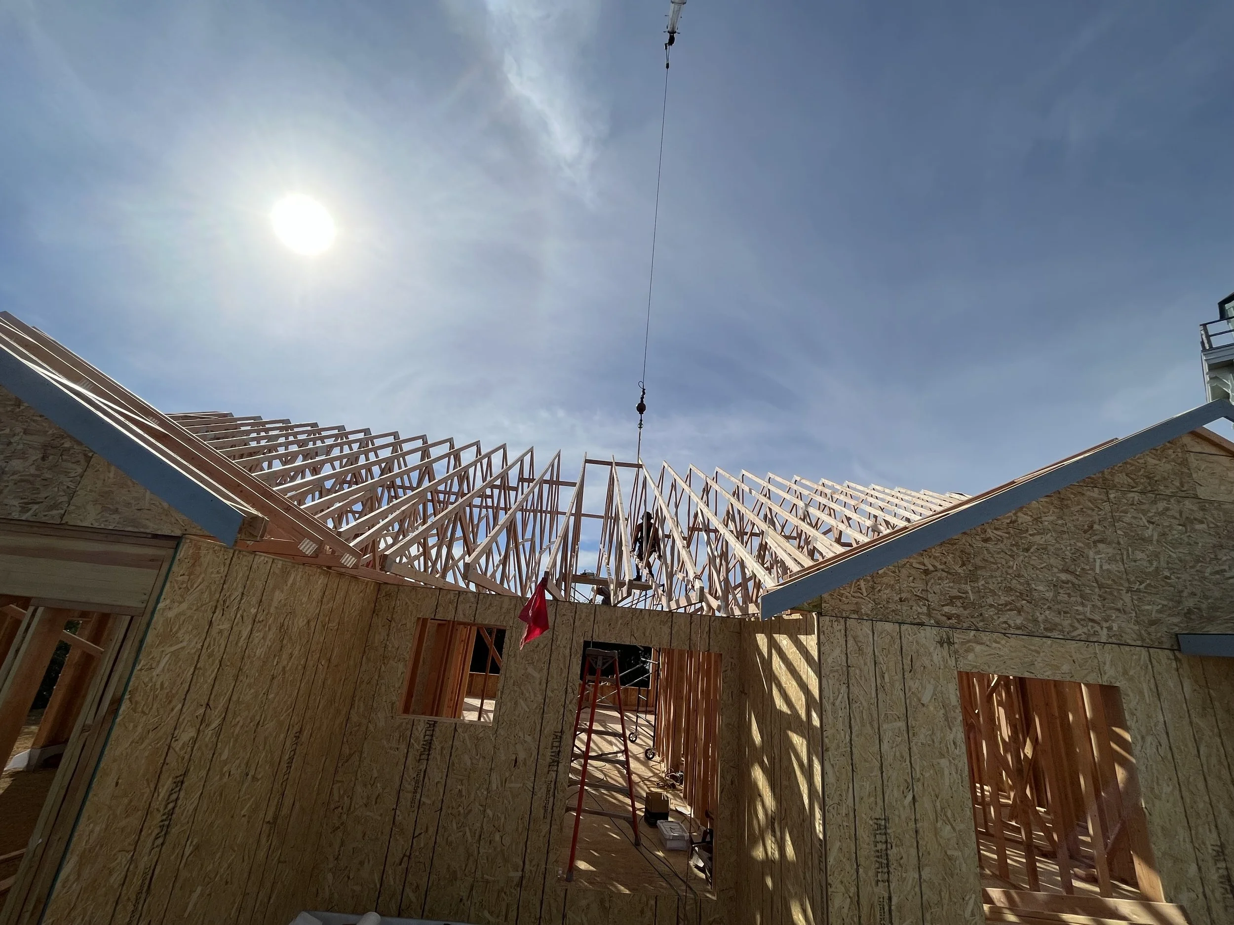 Roof and Floor Trusses Gallery | Truss Components of Washington — Truss ...