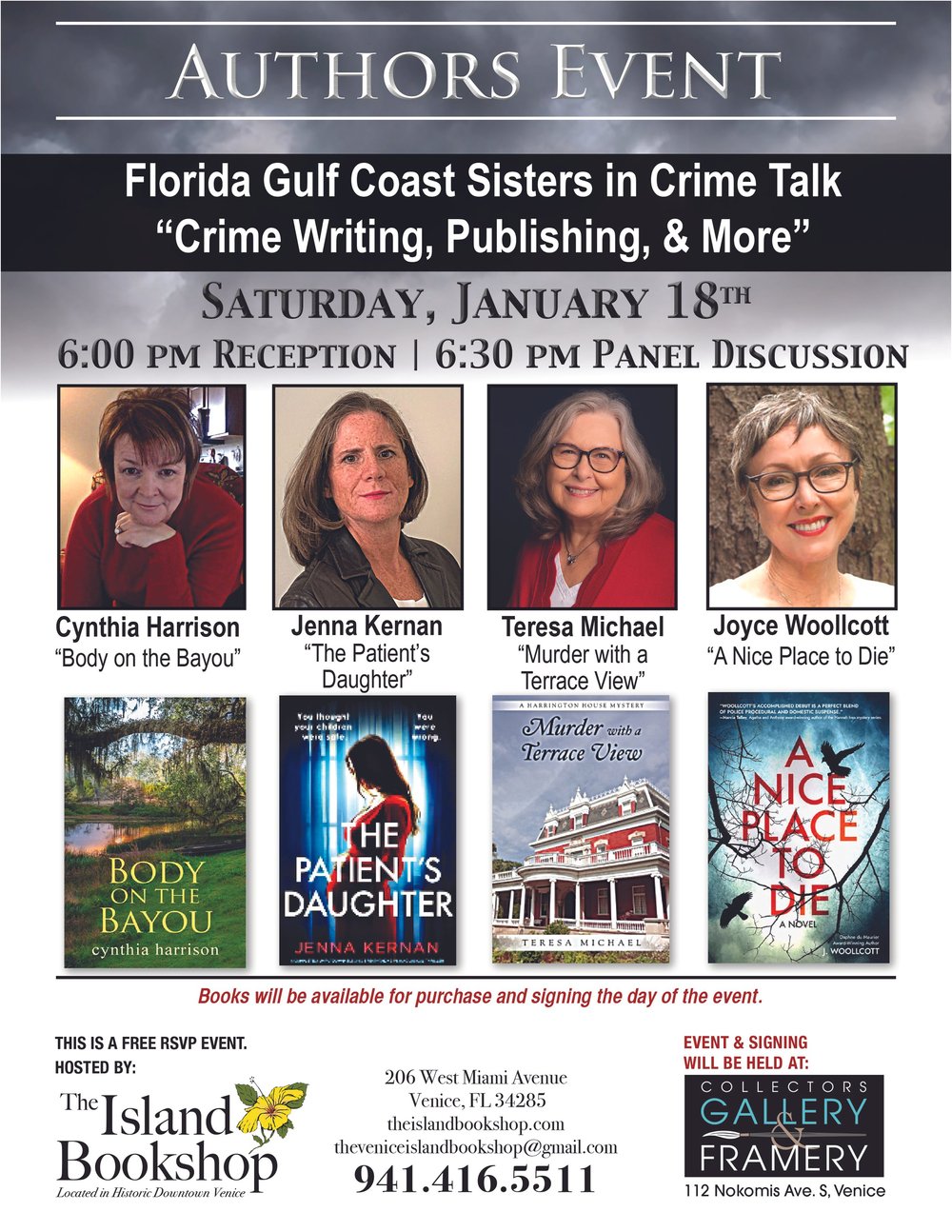 Events — The Island Bookshop
