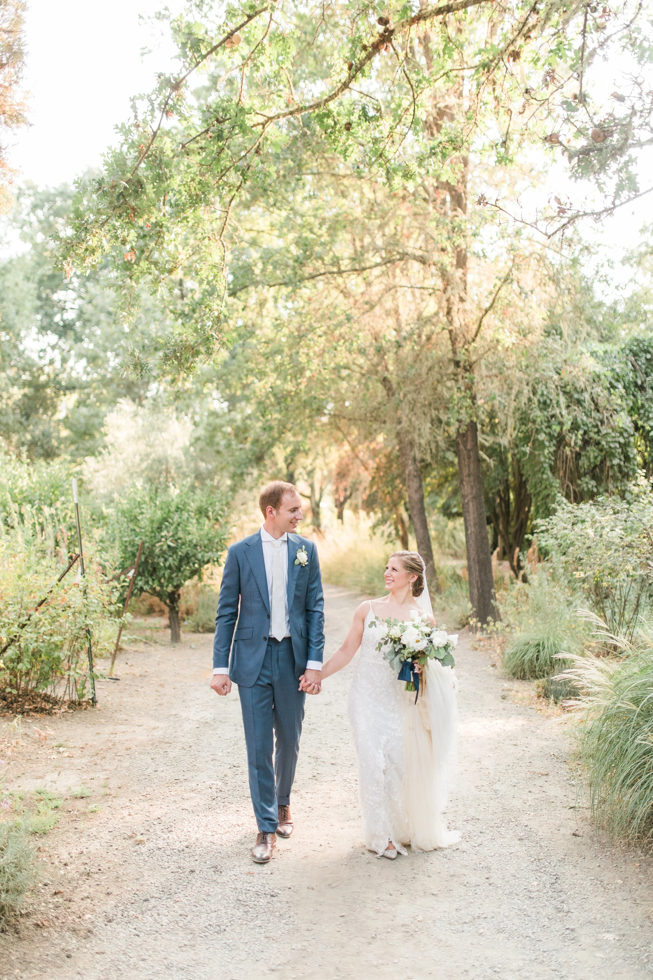 Carats and Cake Feature: Garden Wedding at Campovida — Soulflower ...