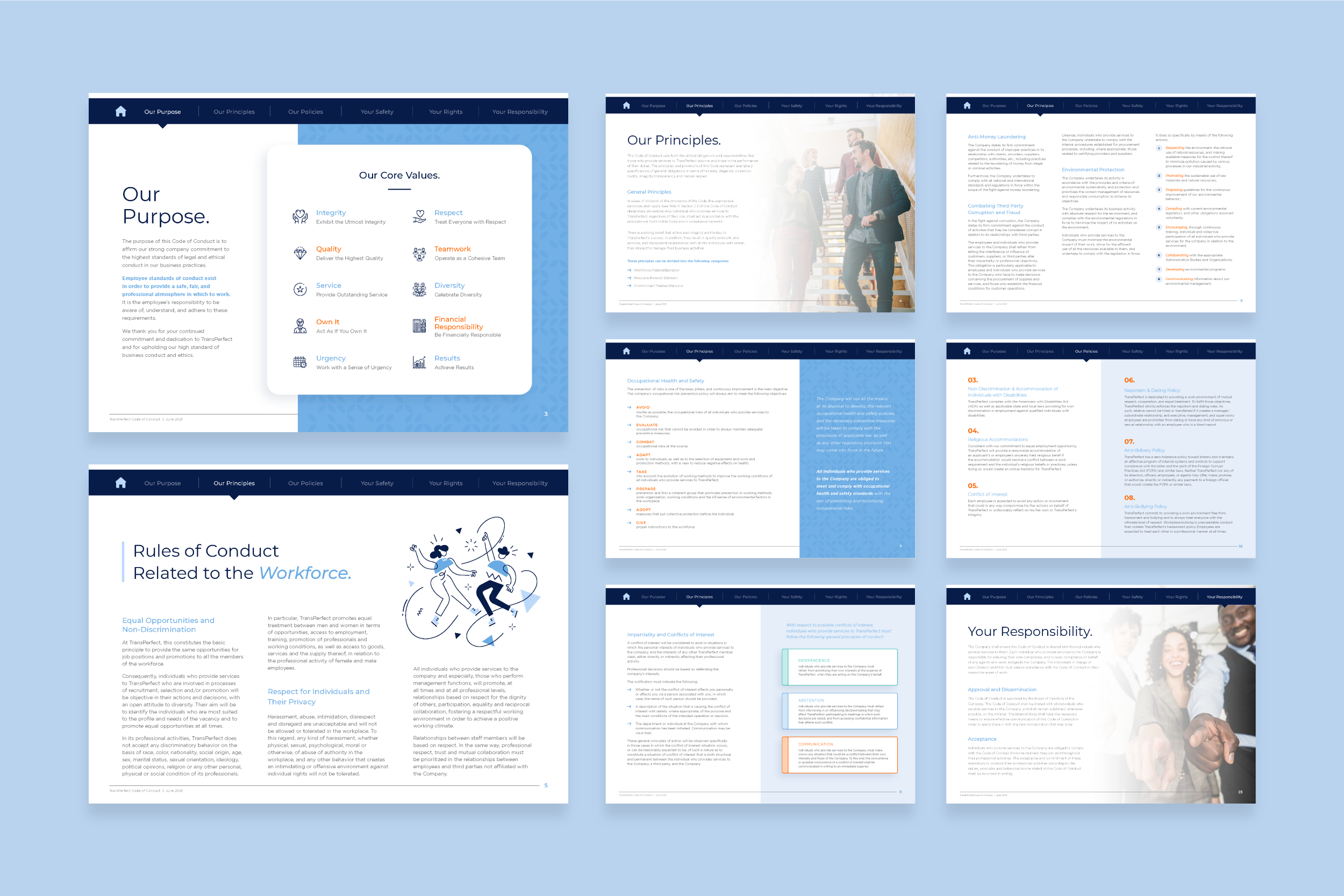 Code of Conduct Booklet — Erika Johnson Designs