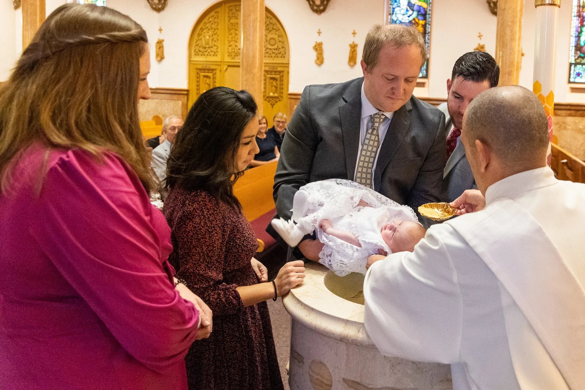 O’Connor baby baptism — Lyn Morton Photo