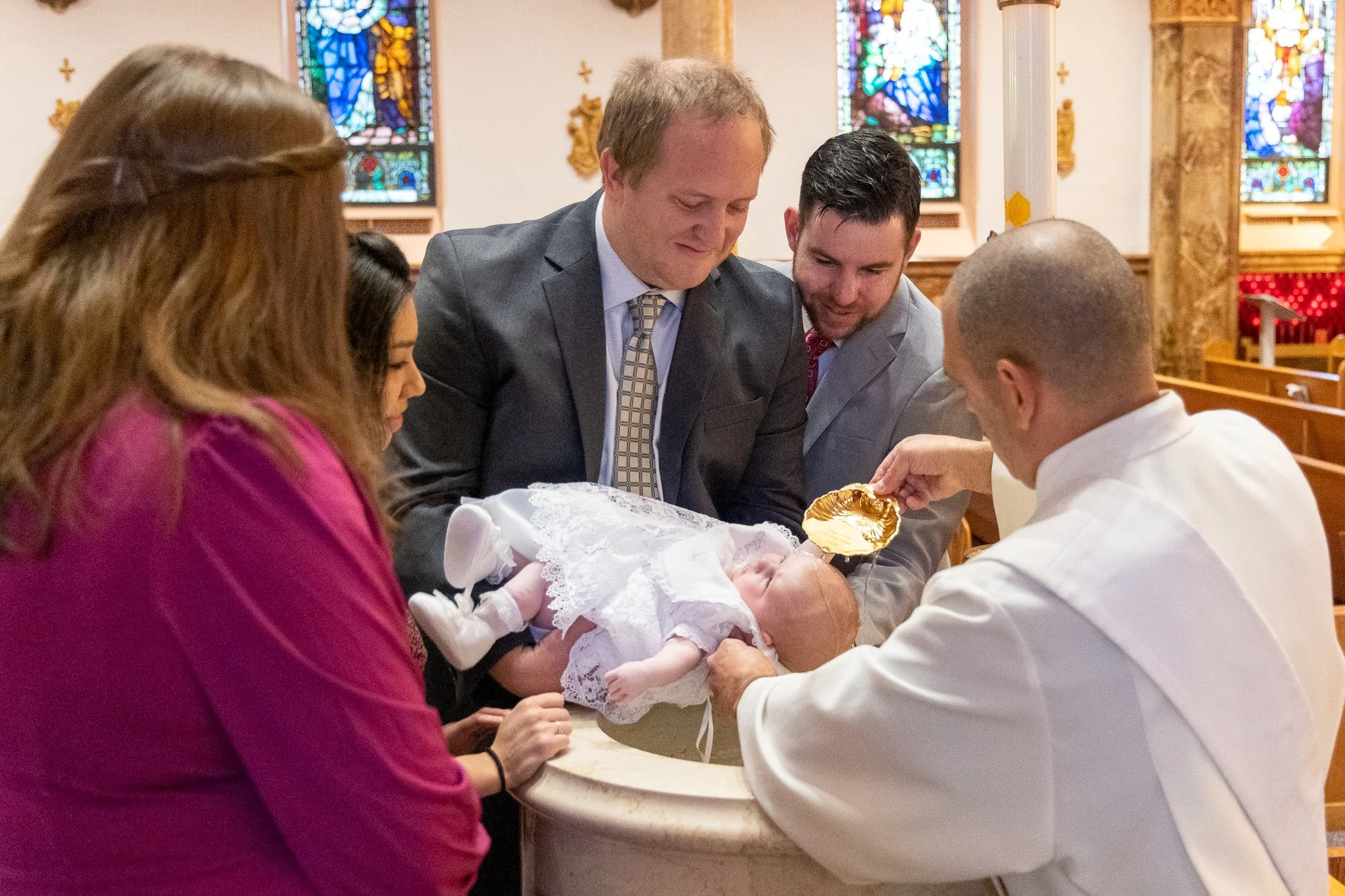 O’Connor baby baptism — Lyn Morton Photo
