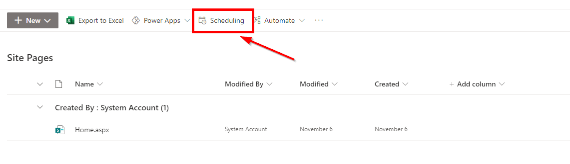 Schedule feature in SharePoint on pages and news — Laura Anderton