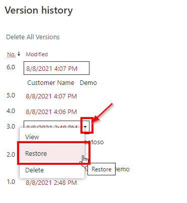Version History in SharePoint — Laura Anderton