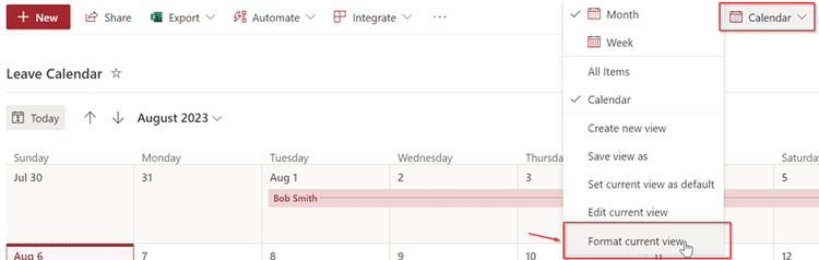 A new way to colour code calendars in SharePoint — Laura Anderton