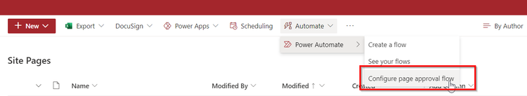 Turn on Approvals for your SharePoint pages — Laura Anderton