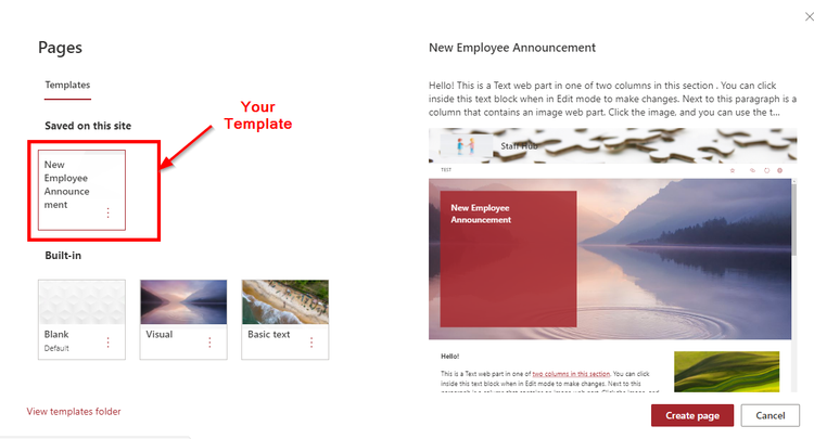 SharePoint Online – saving a modern page as a template — Laura Anderton