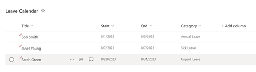 A new way to colour code calendars in SharePoint — Laura Anderton