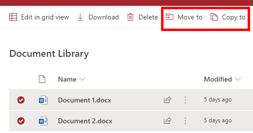 How to move and copy documents in SharePoint — Laura Anderton