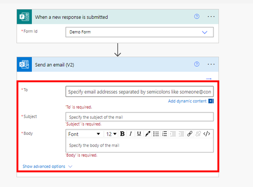 Basic workflows – sending an email when a form is submitted — Laura ...