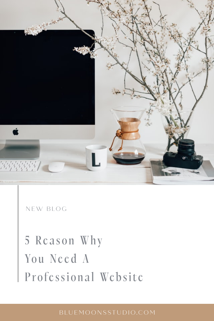 5 Reasons Why You Need A Website — BLUE MOONS STUDIO
