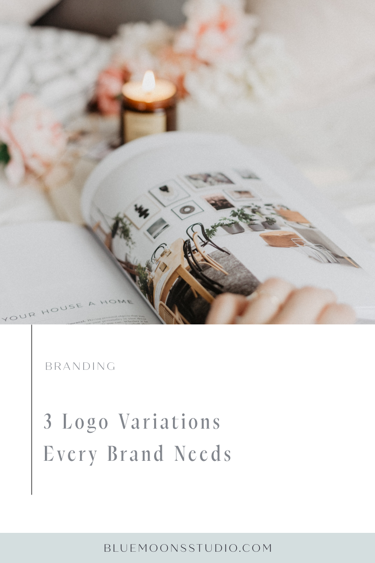3 Logo Variations You Need For Your Brand — BLUE MOONS STUDIO