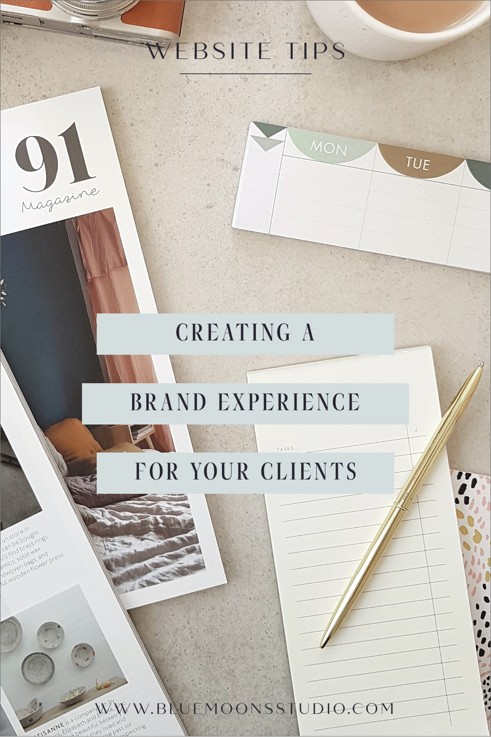 Creating A Brand Experience — BLUE MOONS STUDIO