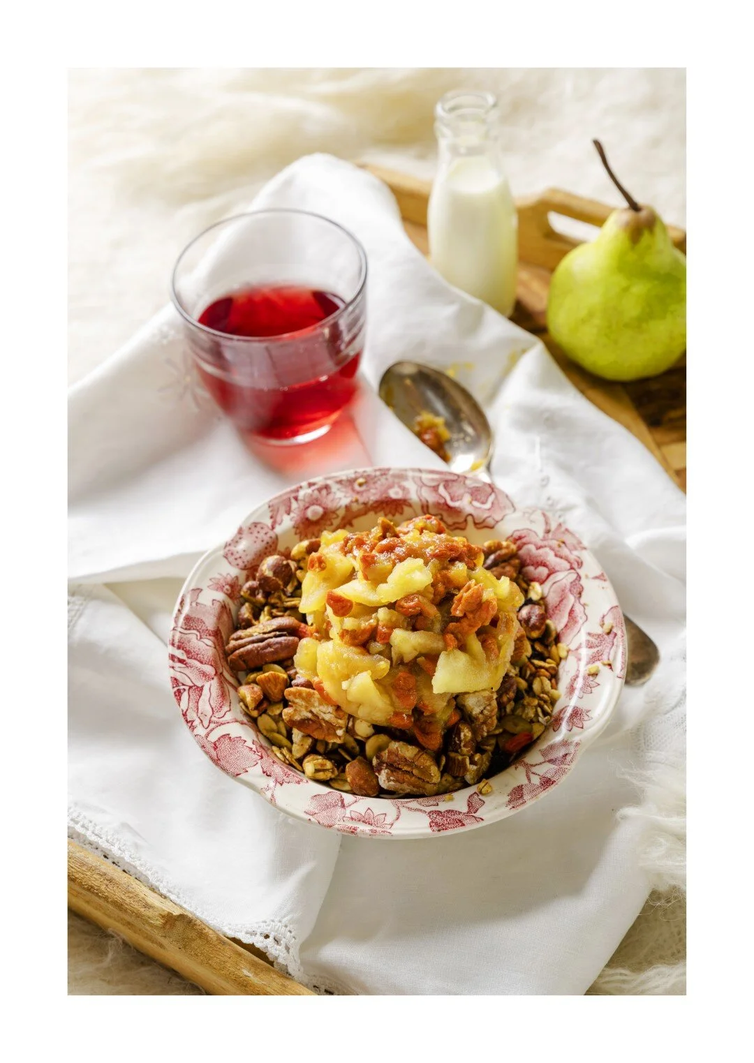 Apple, Cinnamon and Goji Berry Compote — SIMON GAULT