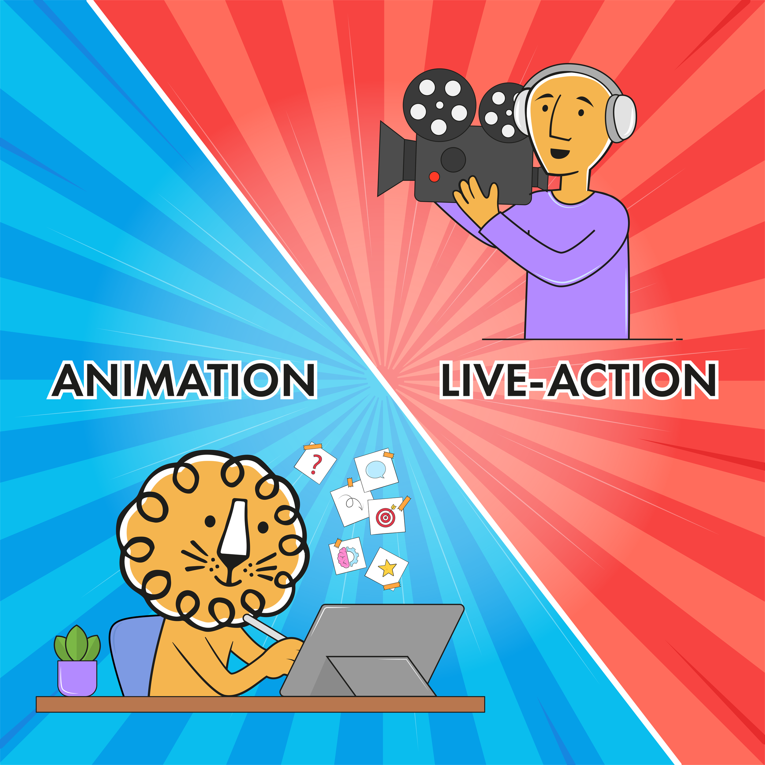The Animation vs. Live-Action Debate for Non-Profit Videos | LEON! ANIMATIONS