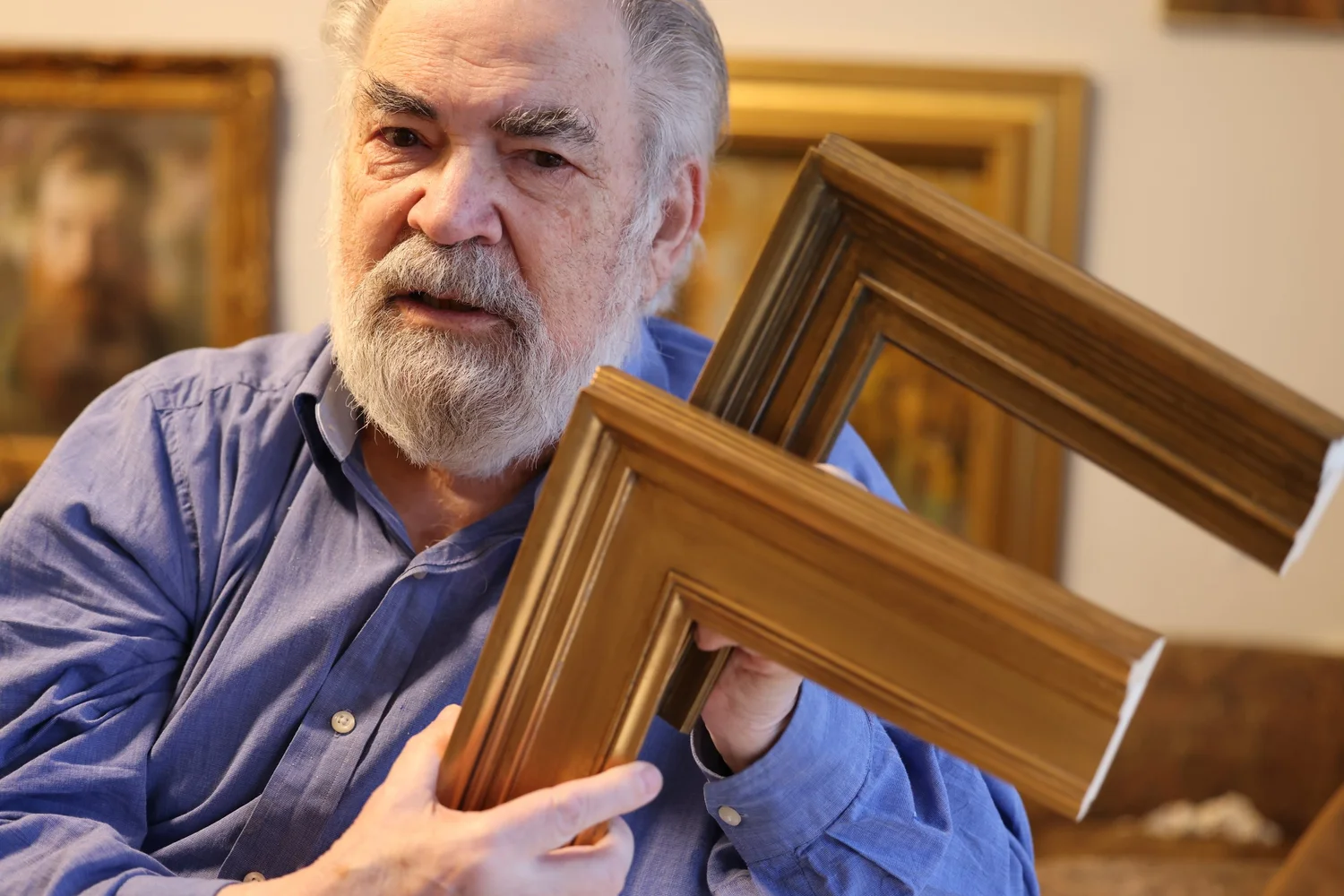 Creating a Frame for a Master Artist — Preservation Framer