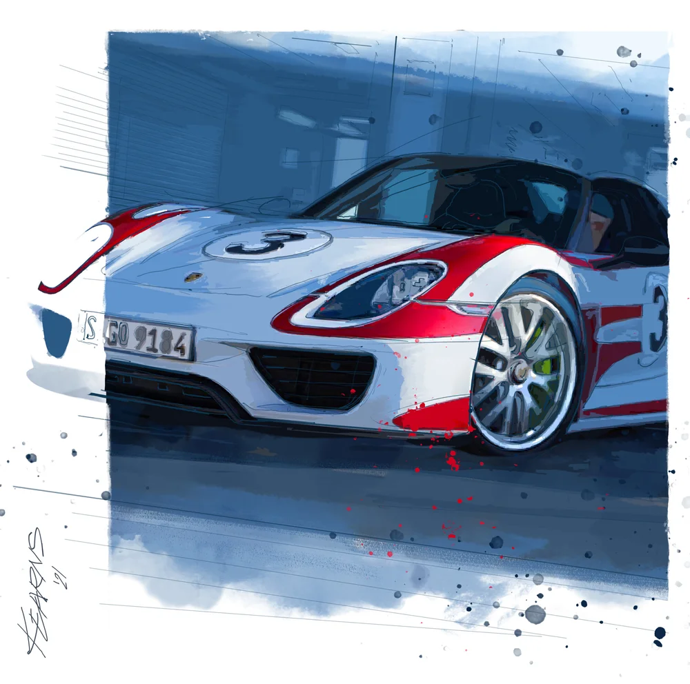Tom Kearns Automotive Art & Design